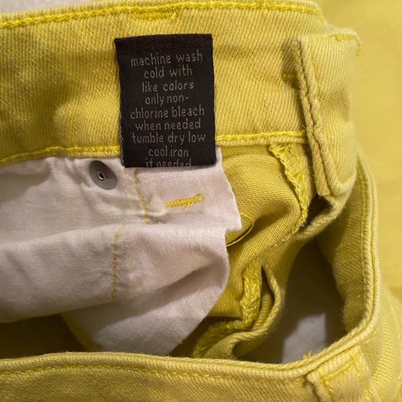 The Limited | Jeans | The Limited Denim 678 Yellow Jean Pants | Poshmark